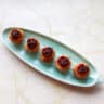 Smoked Mackerel Croquettes With Beetroot Puree - Rosanna ETC