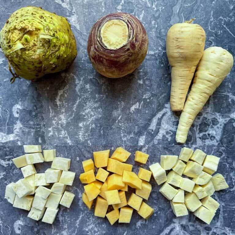Buttery Herb And Root Vegetable Mash Recipe - Rosanna ETC