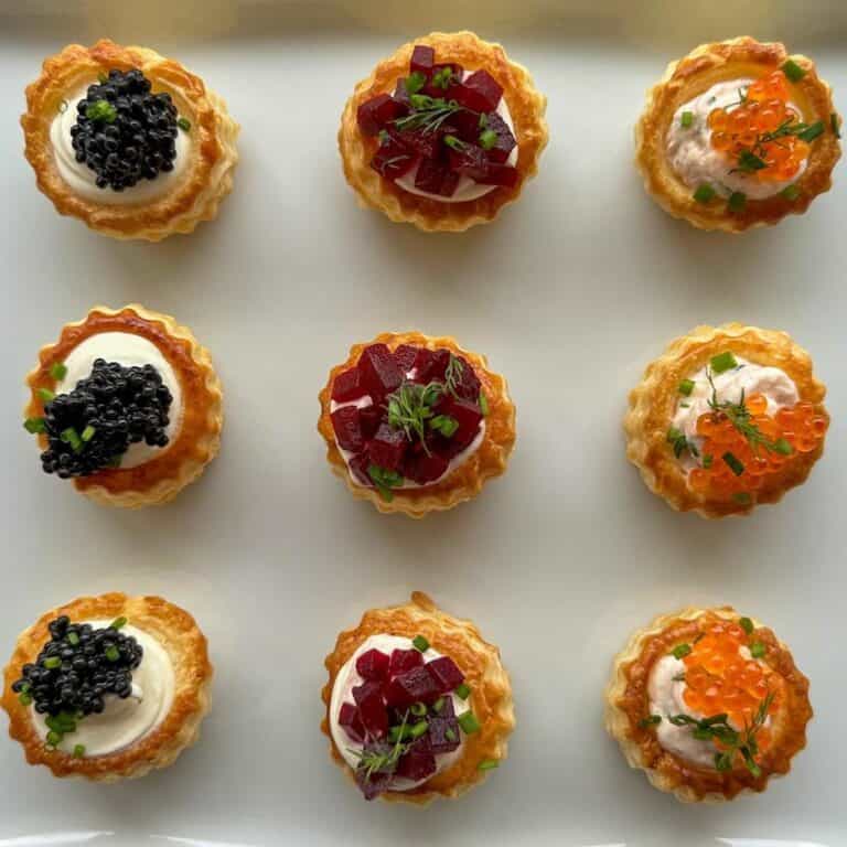 How To Make Mini Vol Au Vent Cases For Canapes - Rosanna ETC