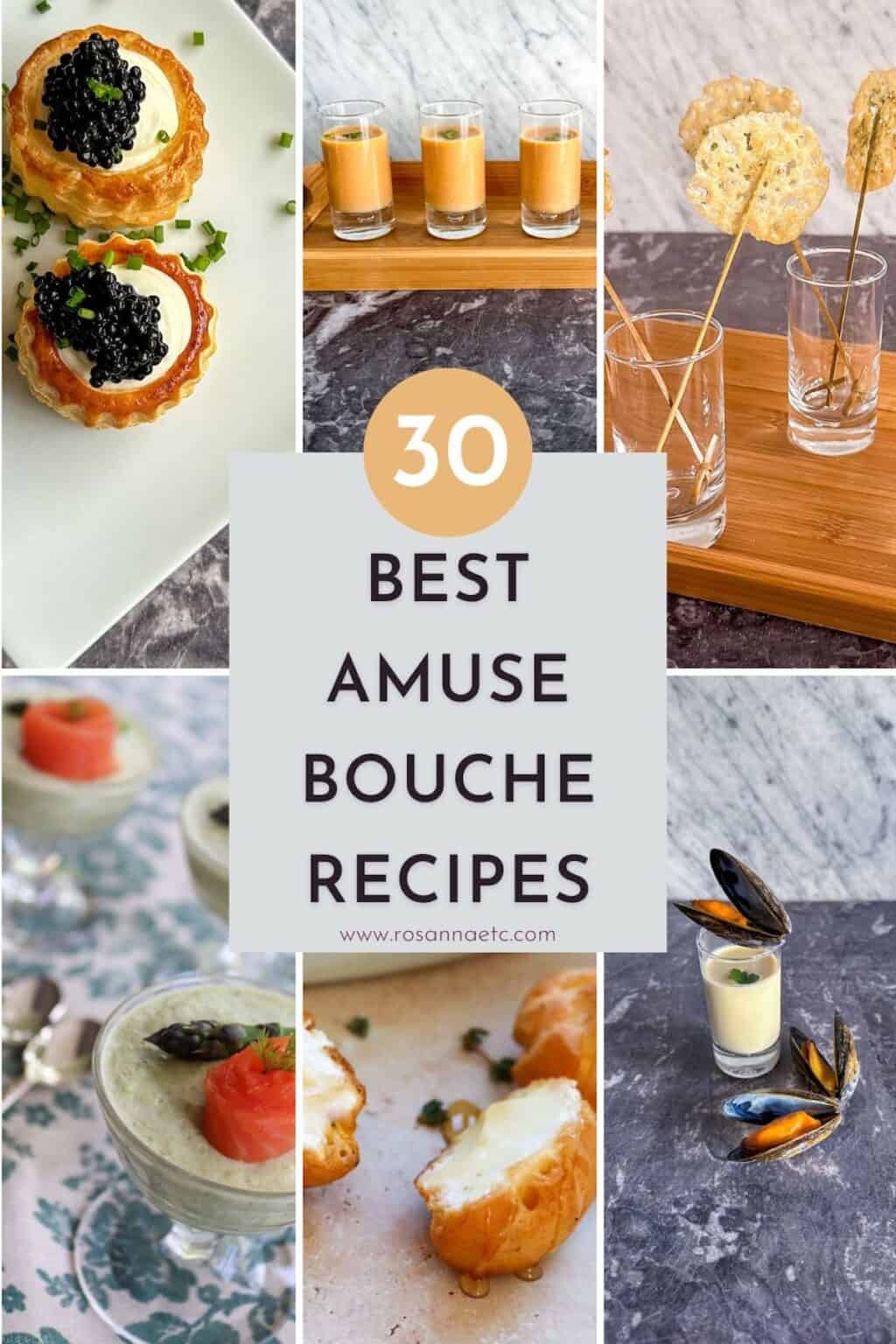Top 30 Best Amuse Bouche Recipes - Rosanna ETC