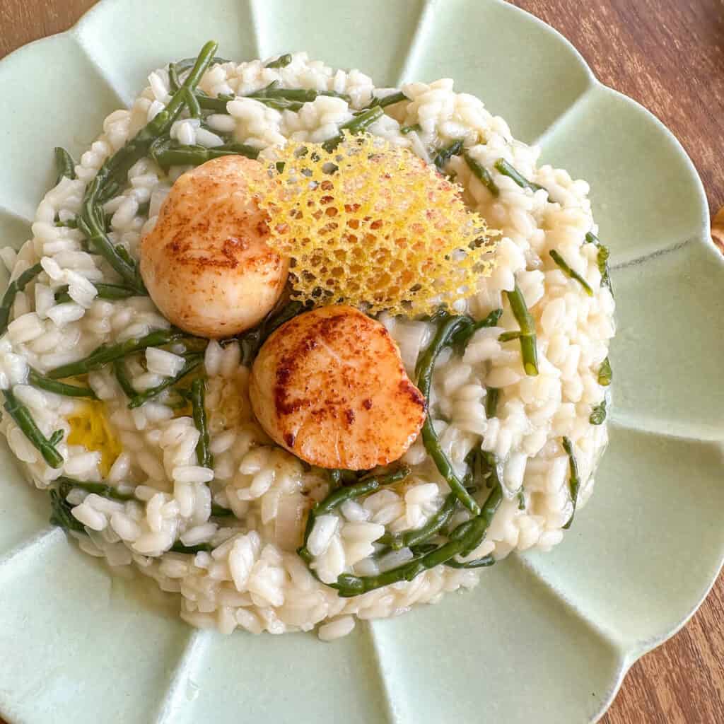 How To Make An Edible Coral Tuile Garnish - Rosanna ETC