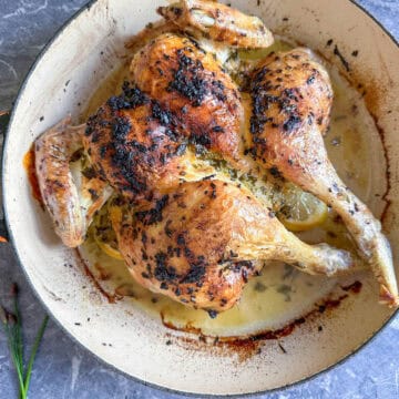 Roasted Citrus And Herb Spatchcock Chicken - Rosanna ETC
