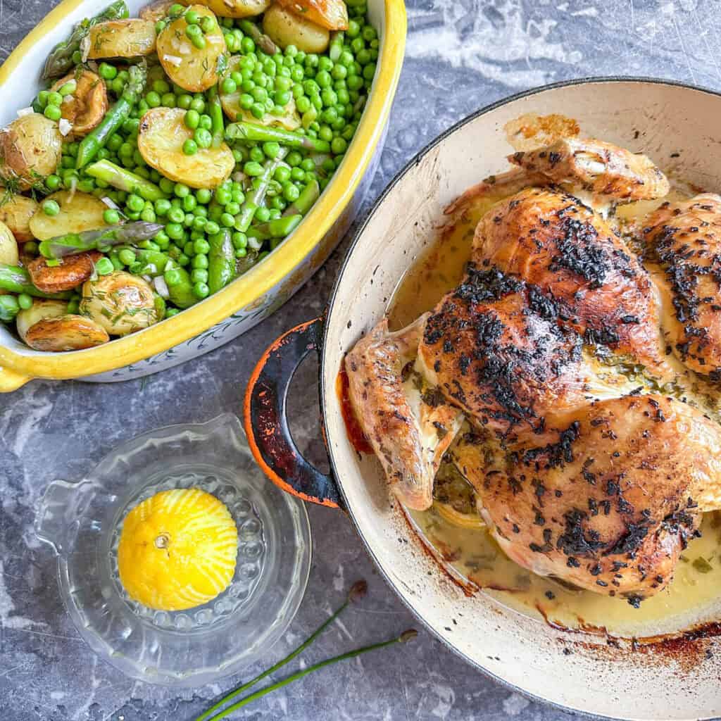 Roasted Citrus And Herb Spatchcock Chicken - Rosanna ETC