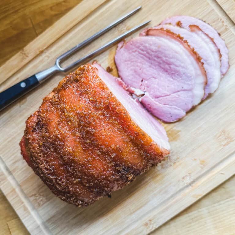 Oven Baked Glazed Gammon With Mustard & Spiced Demerara Sugar - Rosanna ETC
